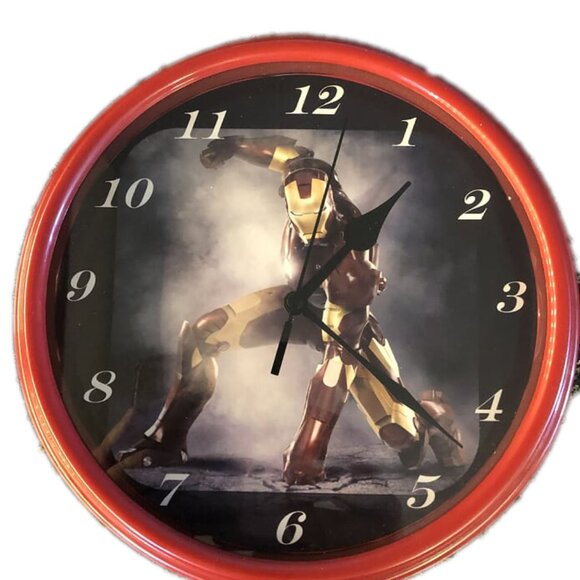 Wall Decor | Iron Man 9 Wall Clock | Poshmark